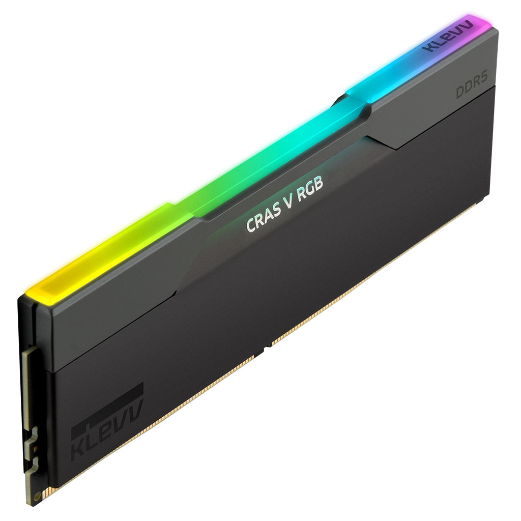 KLEVV CRAS V RGB 48GB (2x 24GB) DDR5 6000MHz C30 Desktop Memory - Black ...