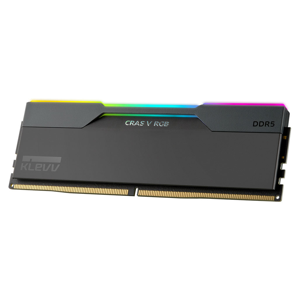 KLEVV CRAS V RGB 64GB (2x 32GB) DDR5 6000MHz C30 Desktop Memory - Black ...