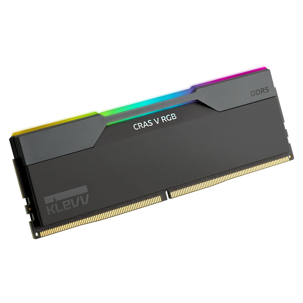 KLEVV CRAS V RGB 64GB (2x 32GB) DDR5 6000MHz C30 Desktop Memory - Black ...