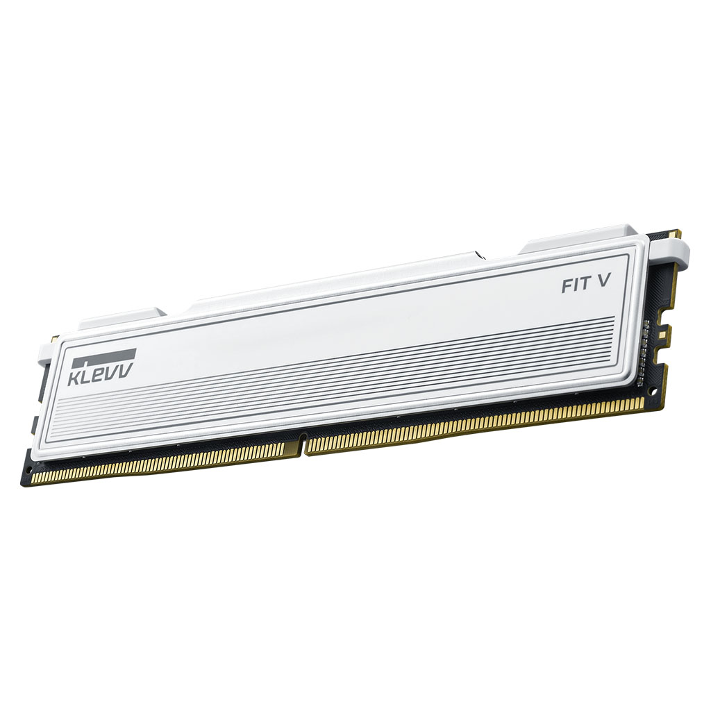 KLEVV FIT V 32GB (2x 16GB) DDR5 6000MHz C28 Desktop Memory - White ...