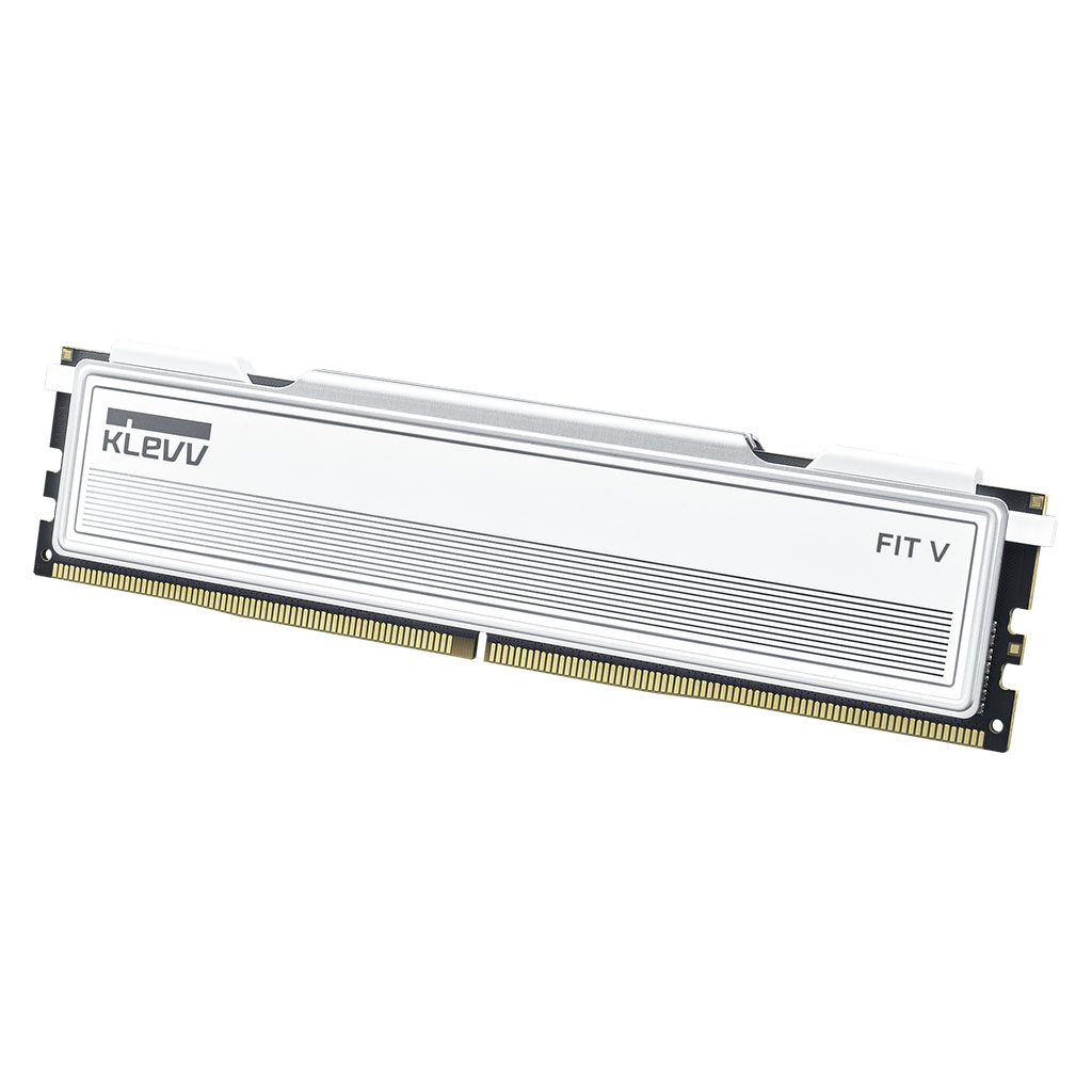 KLEVV FIT V 32GB (2x 16GB) DDR5 6000MHz CL28 Desktop Memory - White ...