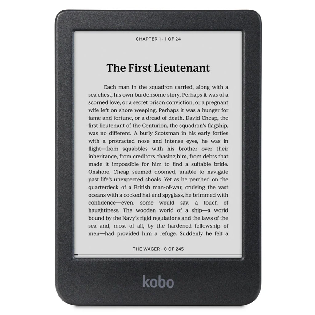 Kobo Clara Black & White eReader - N365-KU-BK-K-EP | Mwave