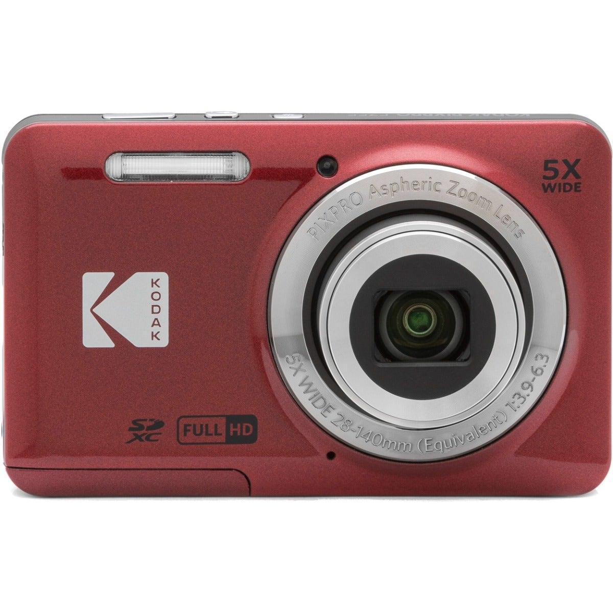 Kodak PIXPRO FZ55 Digital Camera (Red) - FZ55RD | Mwave