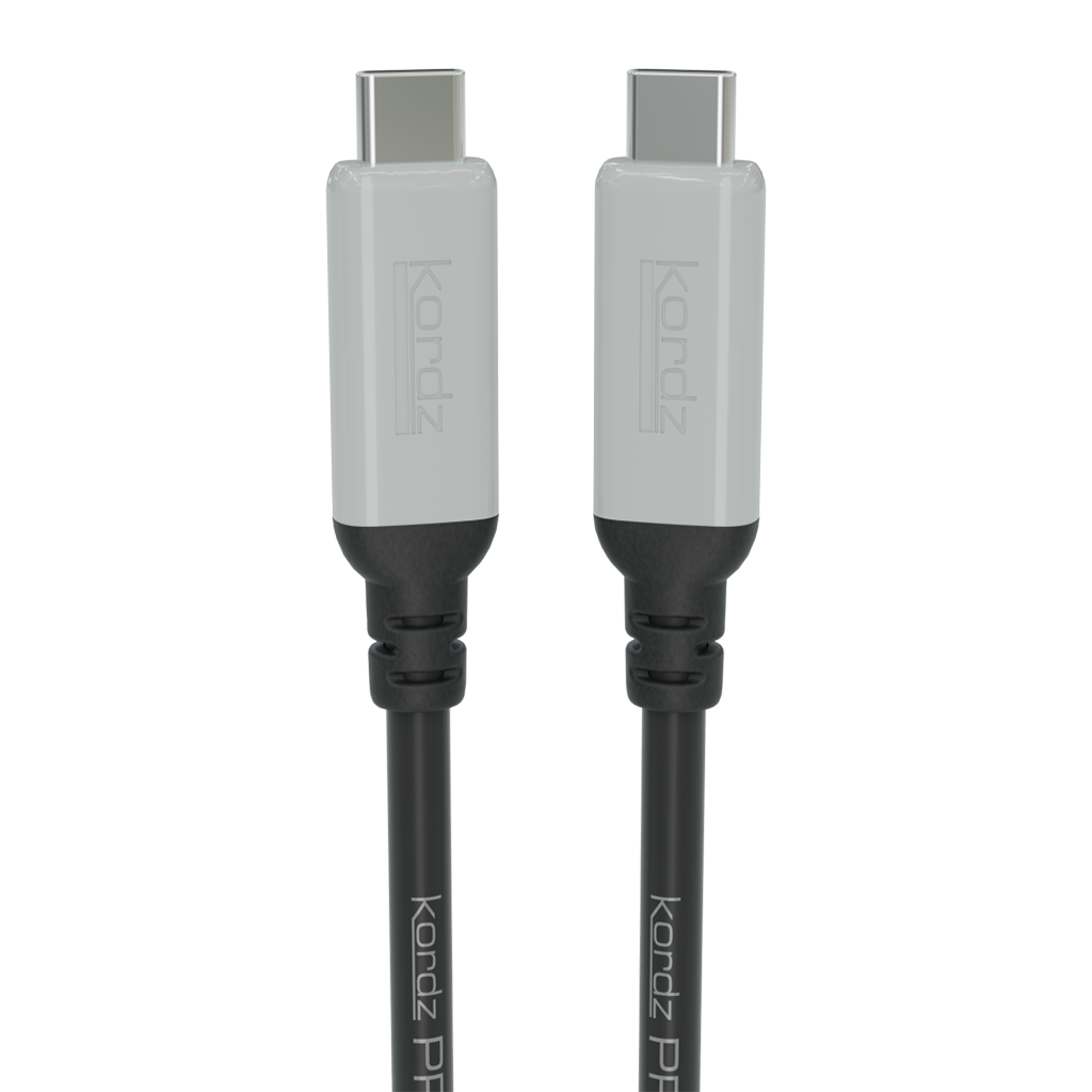 Kordz PRO 20Gbps 240W Passive USB-C Cable - 1m - K28655-0100-CH | Mwave