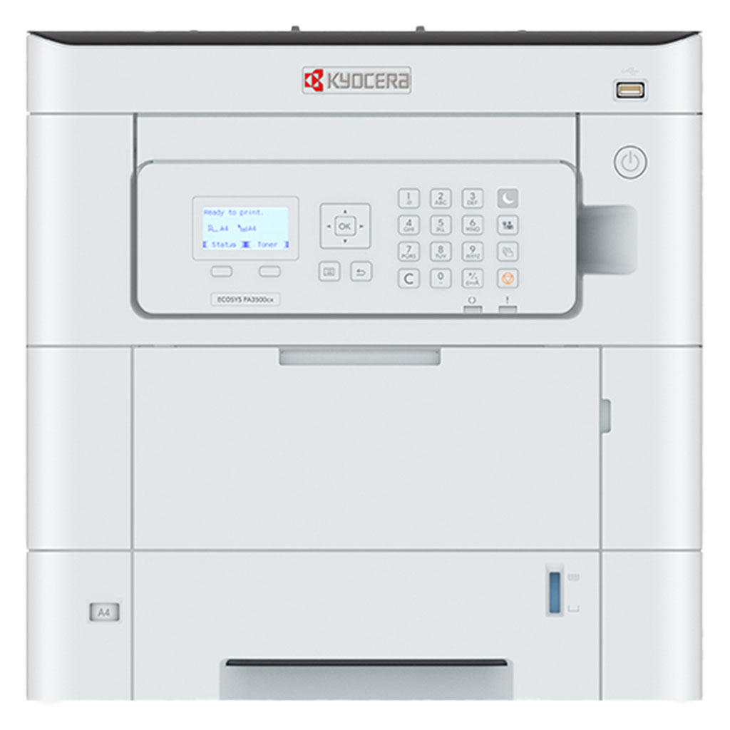 Kyocera ECOSYS PA3500cx A4 Colour Laser Printer (Duplex + Network + WiFi) - PA3500cx | Mwave