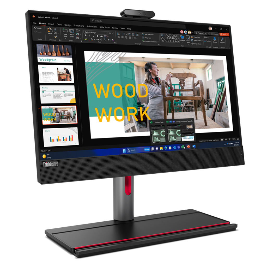 Lenovo ThinkCentre M90A G5 23.8" FHD AIO PC - i7-14700 16GB 512GB WIFI ...
