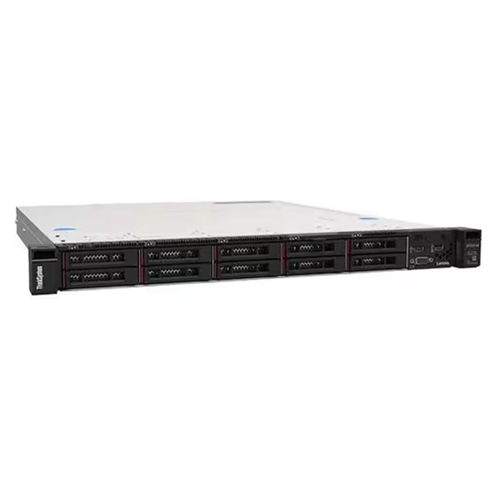 Lenovo ThinkSystem SR250 V2 1U Rack Server Intel Xeon E-2324G 16GB ...