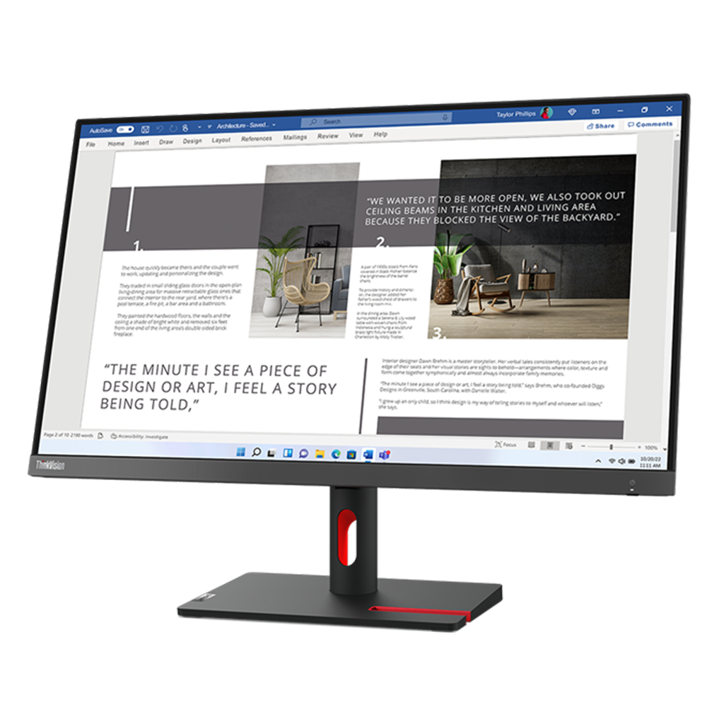 Lenovo ThinkVision S27i-30 27" 100Hz Full HD IPS Business Monitor ...