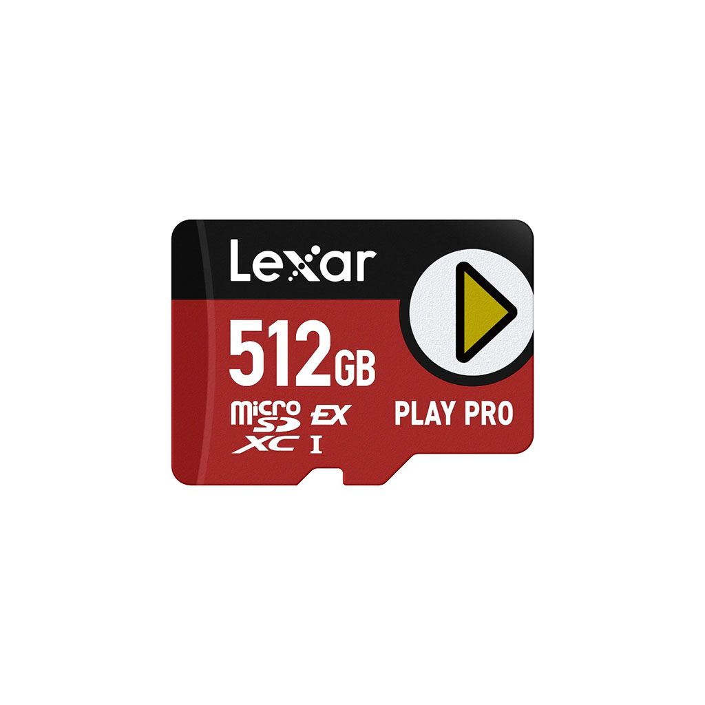 Lexar 512GB PLAY PRO microSDXC Express Memory Card - LMSXPS0512G-BNNNG ...