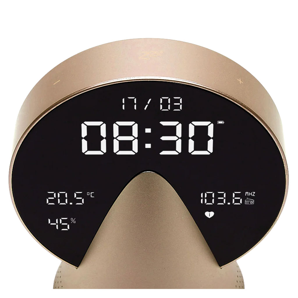 Lexon Conic Radio Alarm Clock With FM & Built-In Bluetooth Speaker ...
