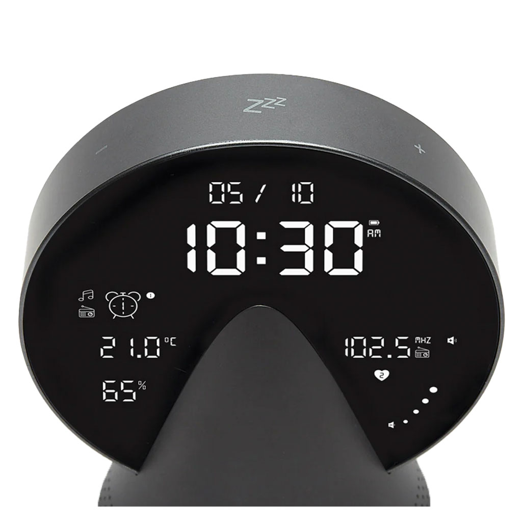 Lexon Conic Radio Alarm Clock With FM & Built-In Bluetooth Speaker ...