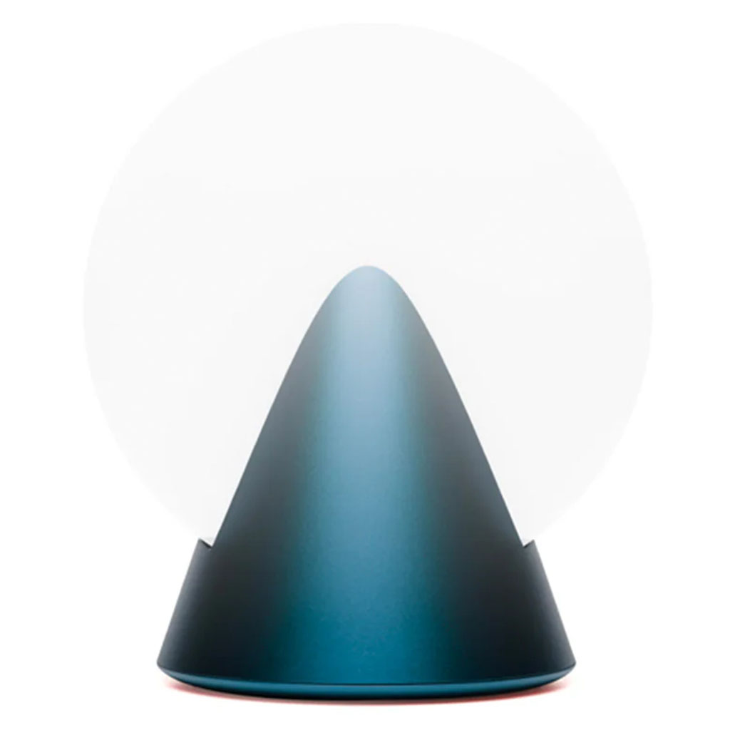 Lexon Conic Spherical Portable LED Lamp - Blue - LD-LH100L3 | Mwave