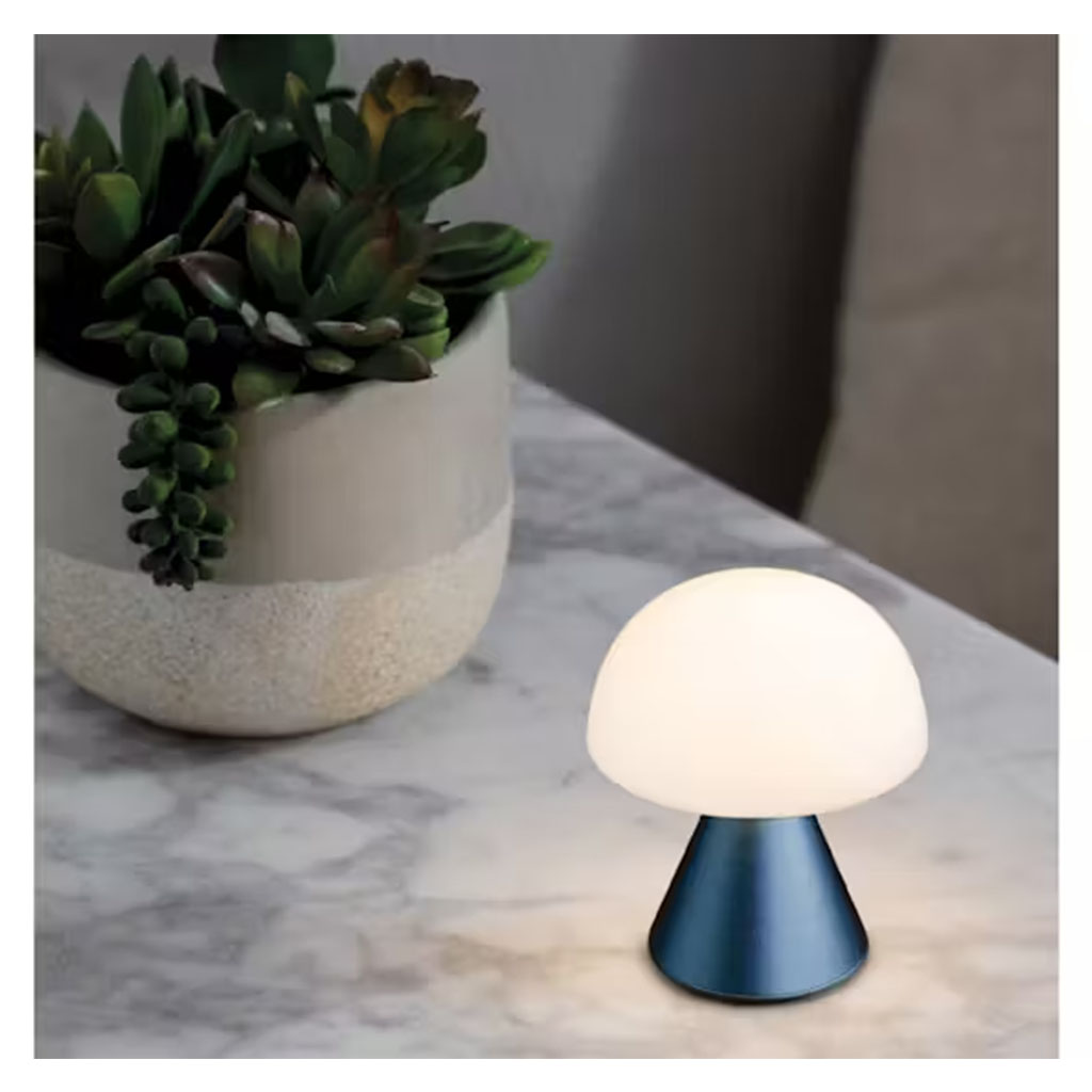 Lexon Mina Mini LED Lamp - Blue - LD-LH60MDB | Mwave