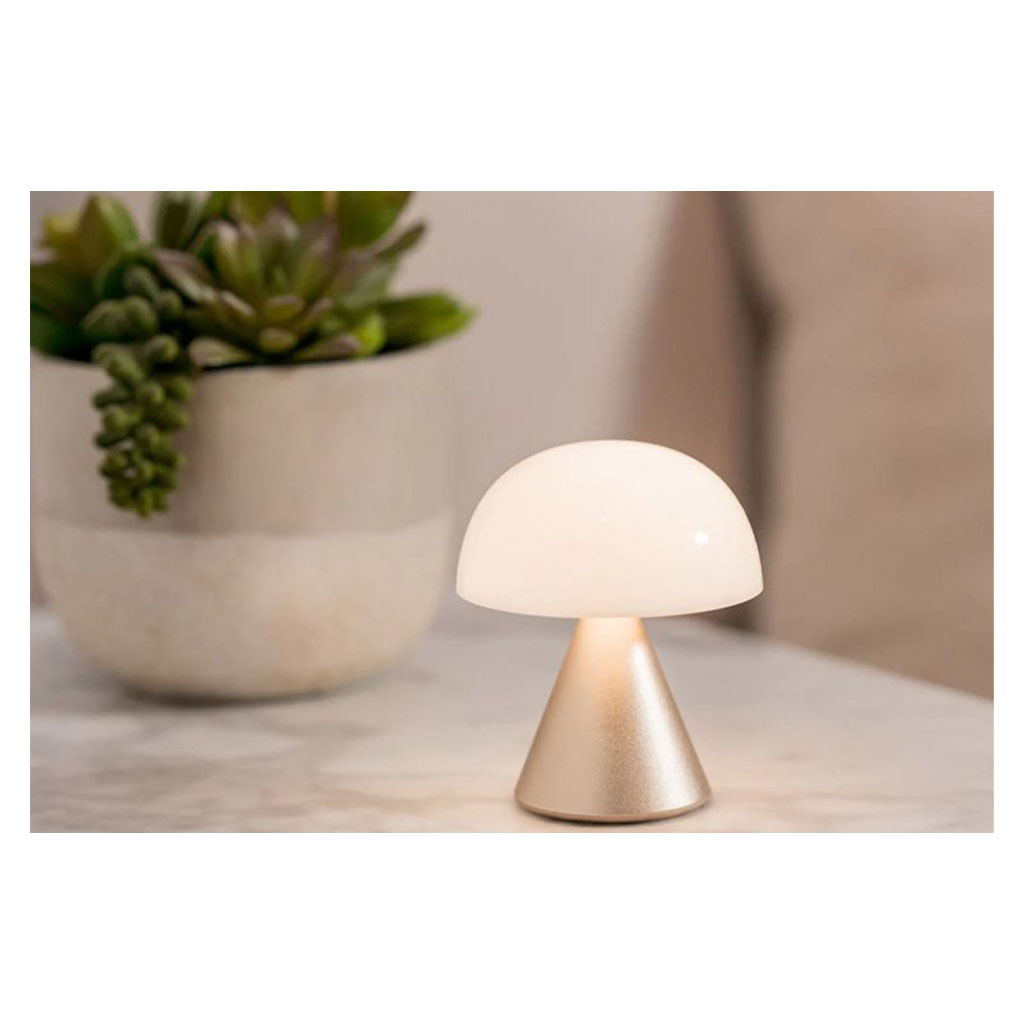 Lexon Mina Mini Led Lamp - Gold - LD-LH60MD | Mwave