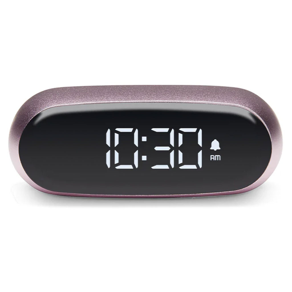 Lexon Minut Mini Alarm Clock - Pink - LD-LR154LP | Mwave