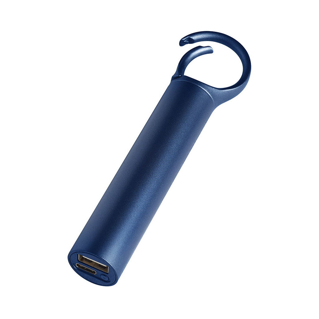 Lexon Nomaday 3000 mAh Power Bank With Clip - Blue - LD-LL138DB | Mwave