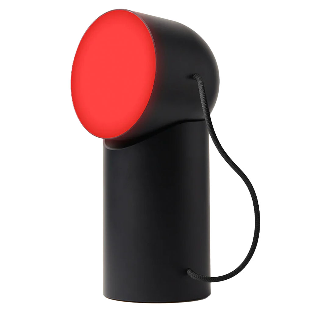 Lexon Orbe Portable LED Lamp With Moving Head - Black - LD-LH88N | Mwave