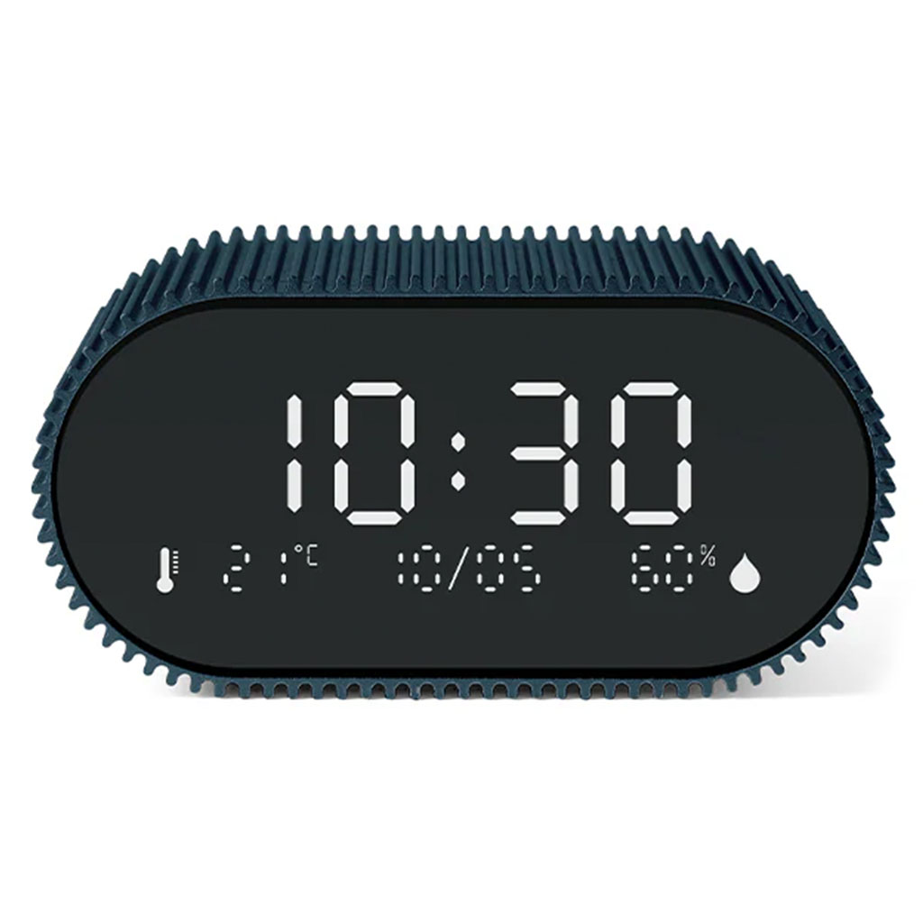 Lexon Ray Clock LCD Alarm Clock With Temperature / Humidity Display ...