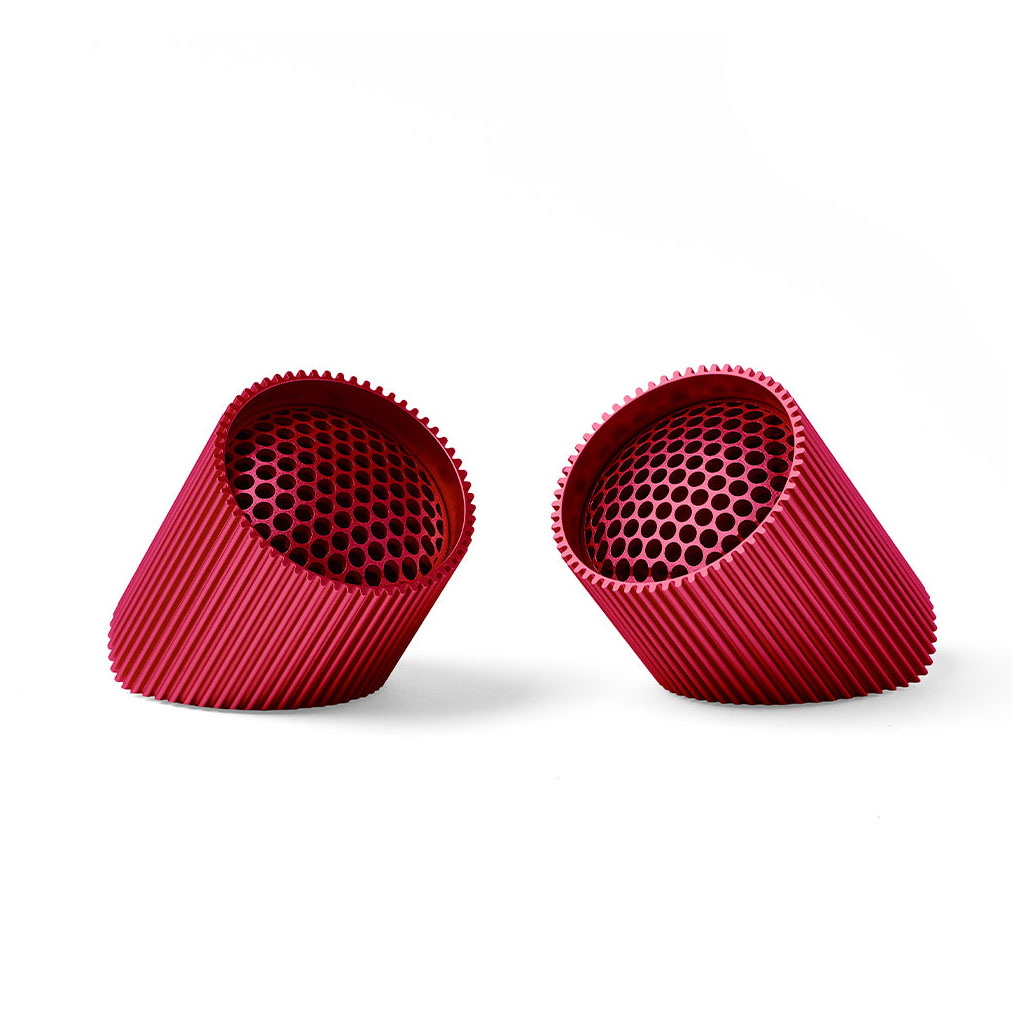 Lexon Ray Set Of Magnetic Bluetooth Speakers - Red - LD-LA132SR3 | Mwave