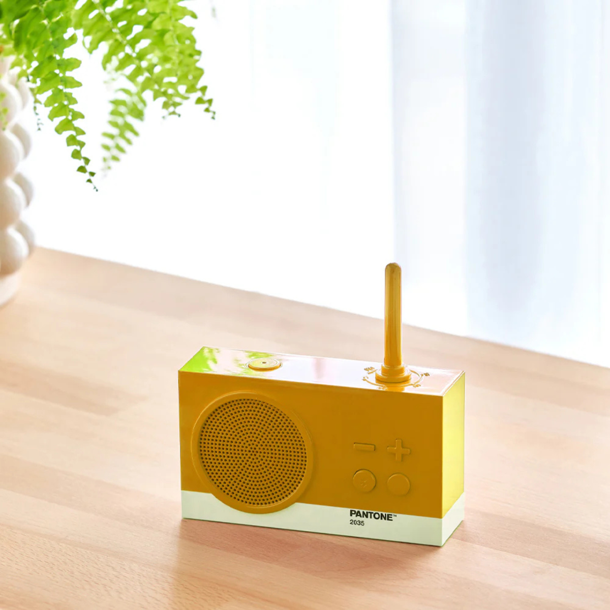 Lexon Thykho 3 Fm Radio & Bluetooth Speaker PANTONE -Yellow - LD ...