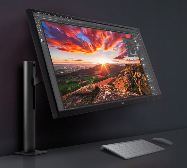 LG 27BN88U-B UltraFine Ergo 27" 4K UHD HDR400 sRGB 99% IPS Business ...