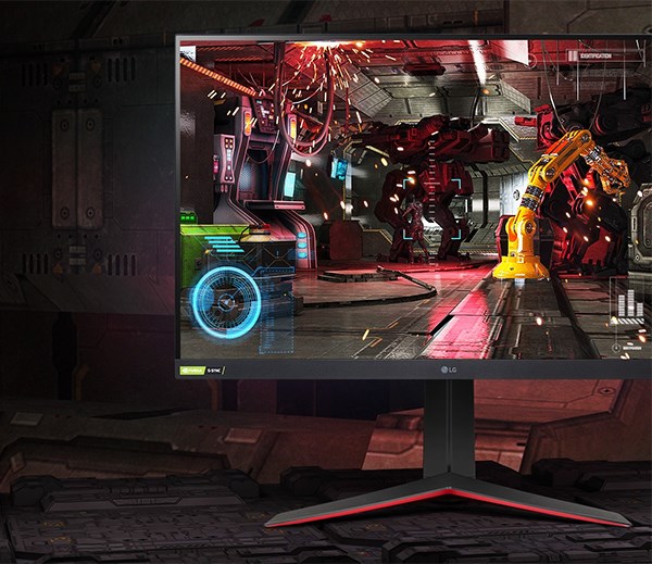 LG UltraGear Hz QHD Ms Nano IPS HDR FreeSync Gaming Monitor GP B Mwave