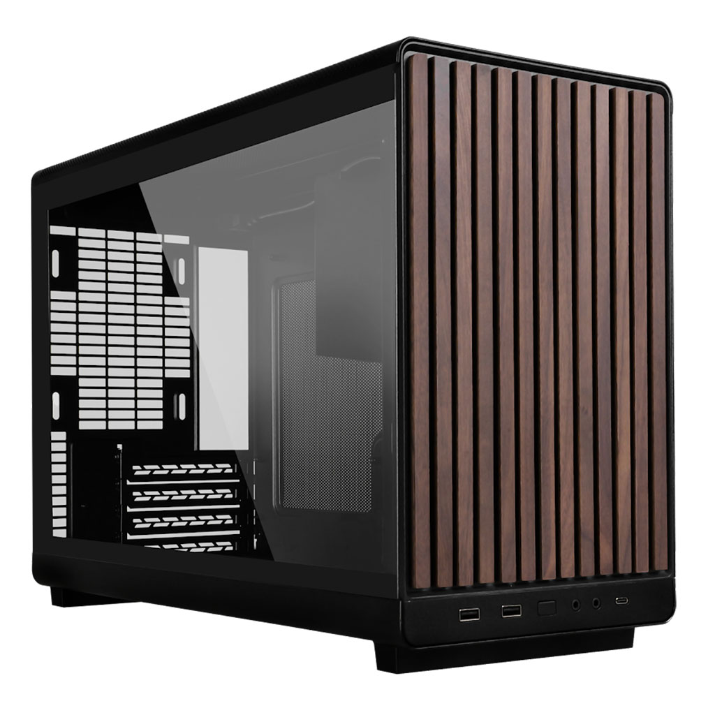 Lian Li DAN-A3 Tempered Glass Small Tower Micro-ATX Case - Black ...