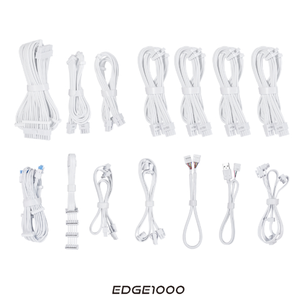 Lian Li Edge EG1000 1000W 80+ Platinum Fully Modular ATX3.1 Power ...