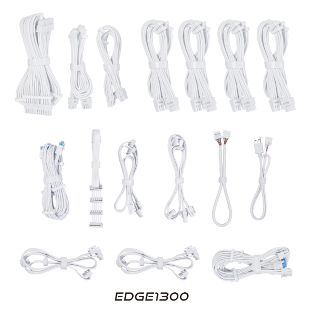 Lian Li Edge EG1300 1300W 80+ Platinum Fully Modular ATX3.1 Power ...