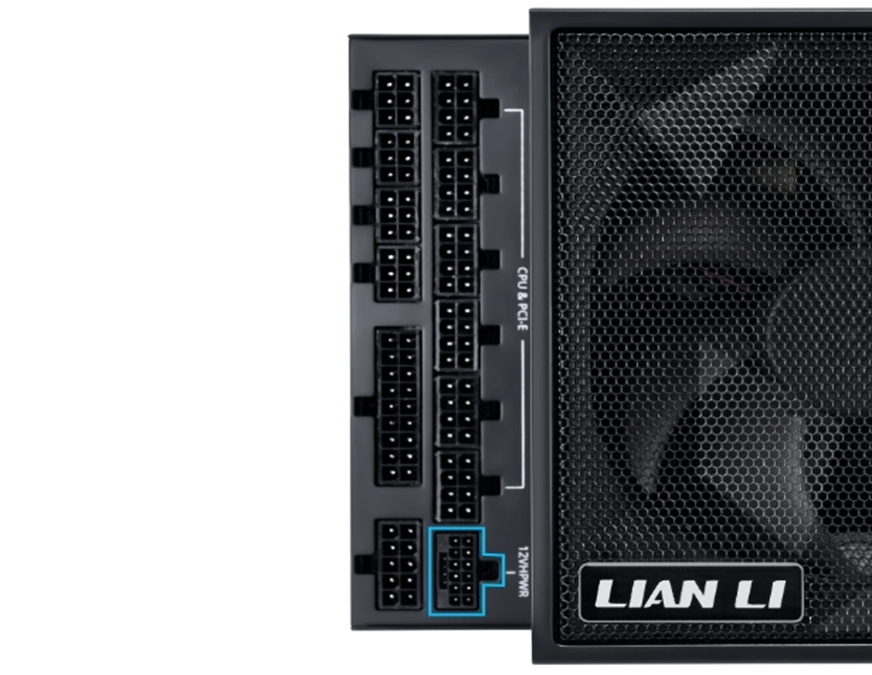 Lian Li Edge EG1000 1000W 80+ Platinum Fully Modular ATX3.1 Power ...