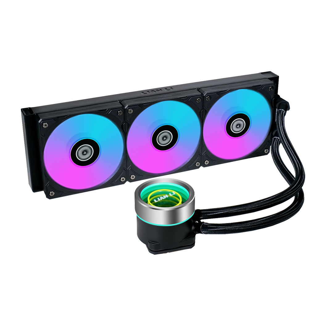 Lian Li Galahad II Trinity 360 ARGB AIO Liquid CPU Cooler - Black ...