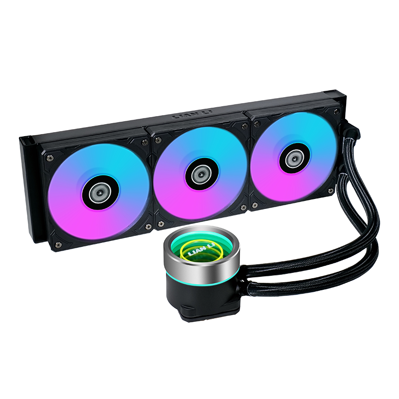 Lian Li Galahad II Trinity 360 ARGB AIO Liquid CPU Cooler - Black ...