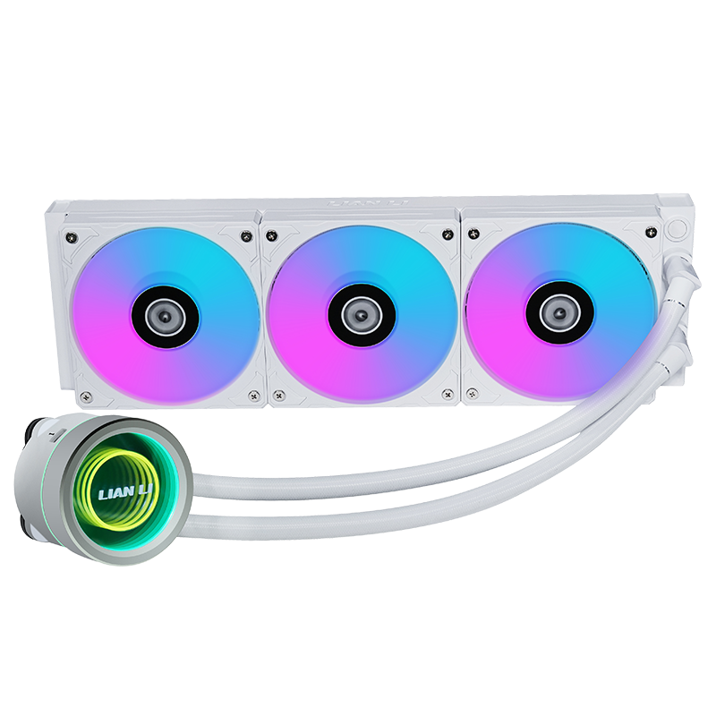 Lian Li Galahad II Trinity 360 ARGB AIO Liquid CPU Cooler - White ...