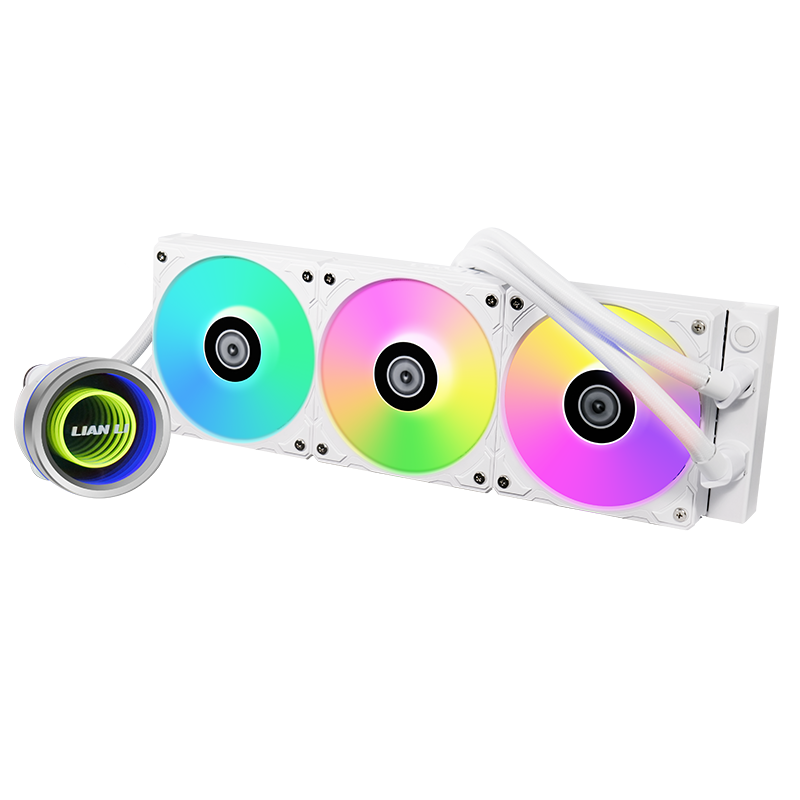 Lian Li Galahad II Trinity 360 ARGB AIO Liquid CPU Cooler - White ...