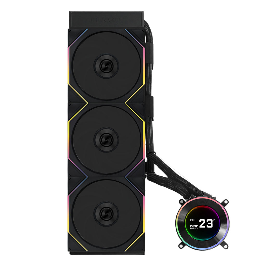 Lian Li HydroShift II LCD-C 360TL 360mm RGB AIO Liquid CPU Cooler ...