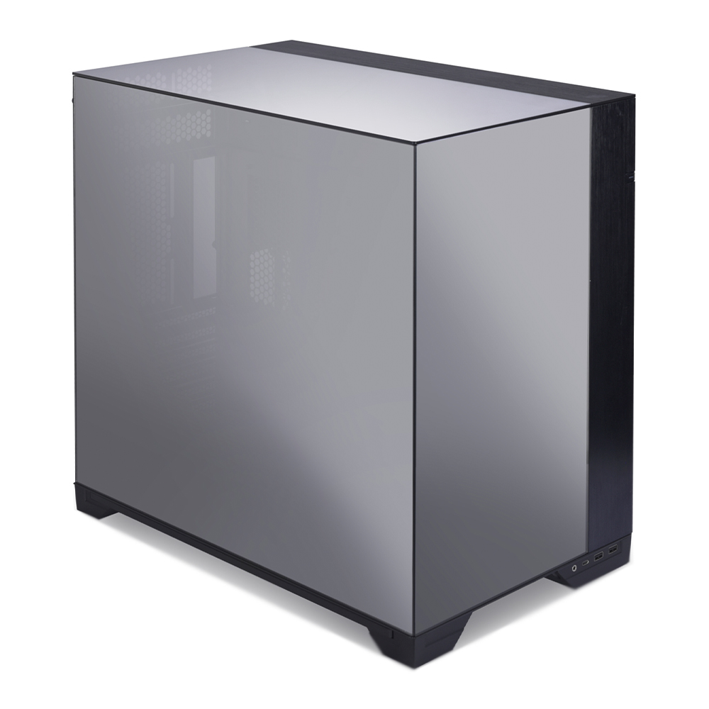 Lian-Li O11 Chrome Version VISION Three Side Tempered Glass E-ATX Case ...