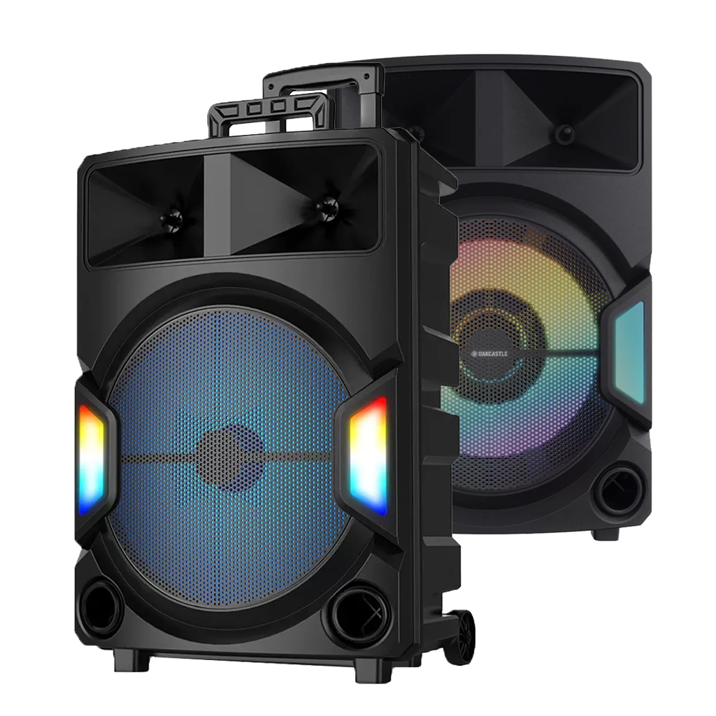 Majority PS500 PA System 150W Bluetooth Karaoke & PA System - 2 Pack ...