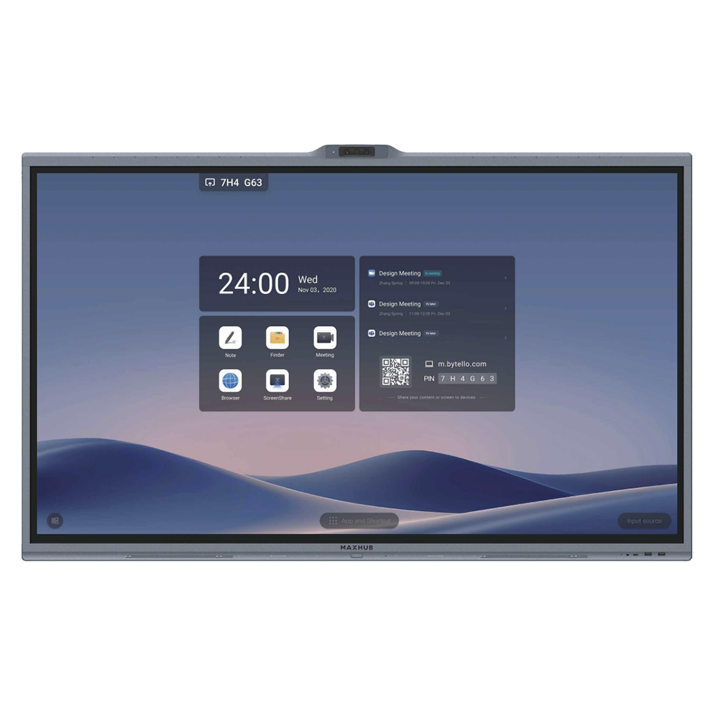 Maxhub XBoard V7 V7550 75" 4K Interactive Conference Display - V7550 | Mwave