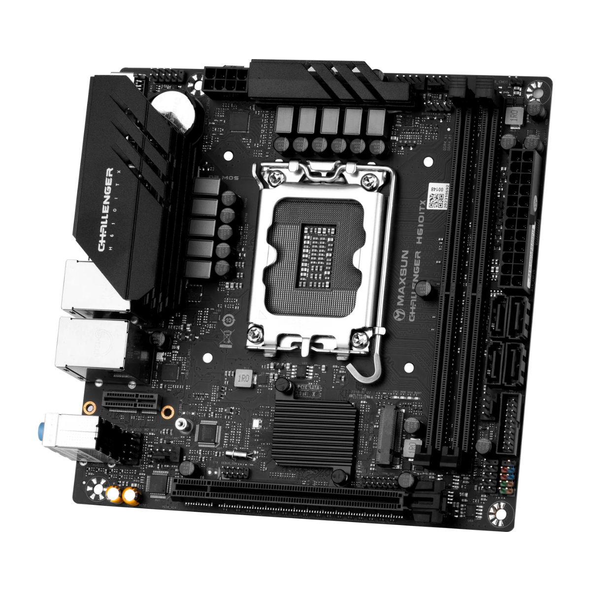 MaxSun MS-Challenger H610 ITX 2LAN V3 LGA 1700 Mini-ITX Motherboard ...