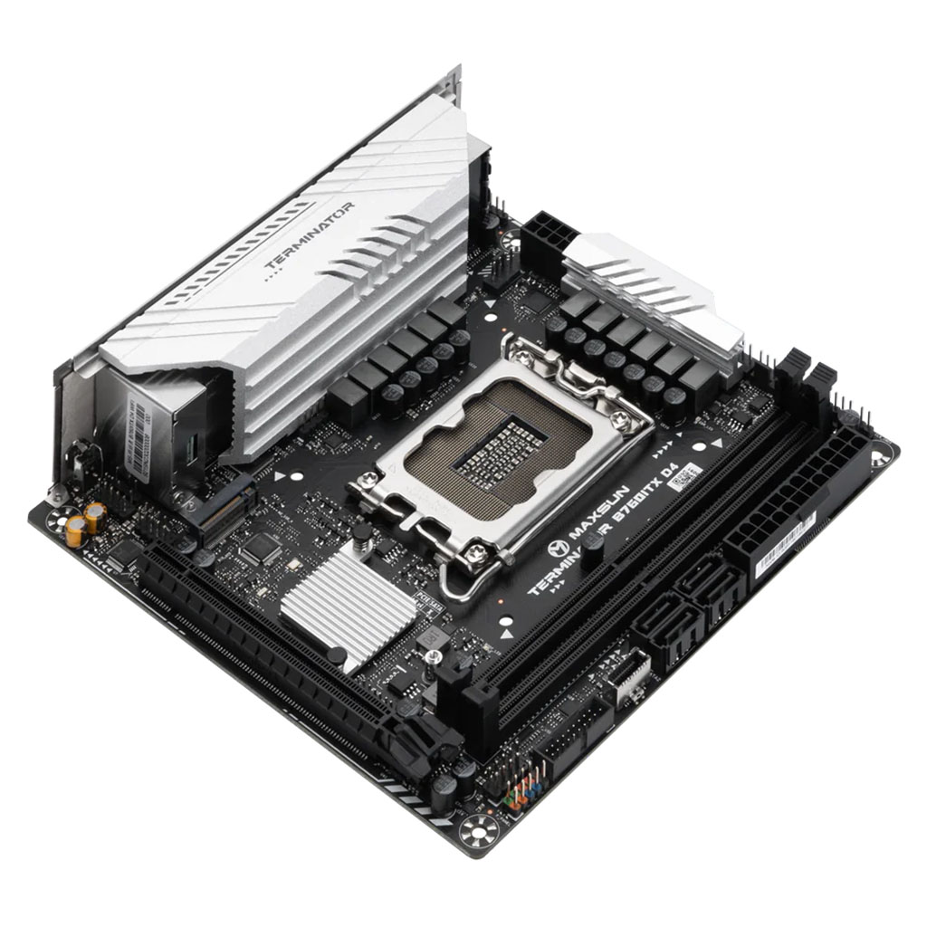 MaxSun Terminator B760ITX D4 WIFI Intel LGA 1700 Mini-ITX Motherboard - MS-Terminator B760ITX D4 ...