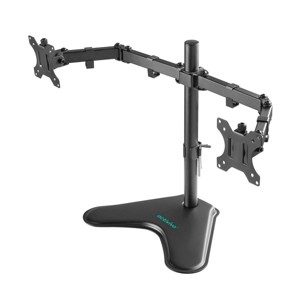 mbeat Activiva Dual-Screen Articulating Monitor Arm w/ Free-Standing ...