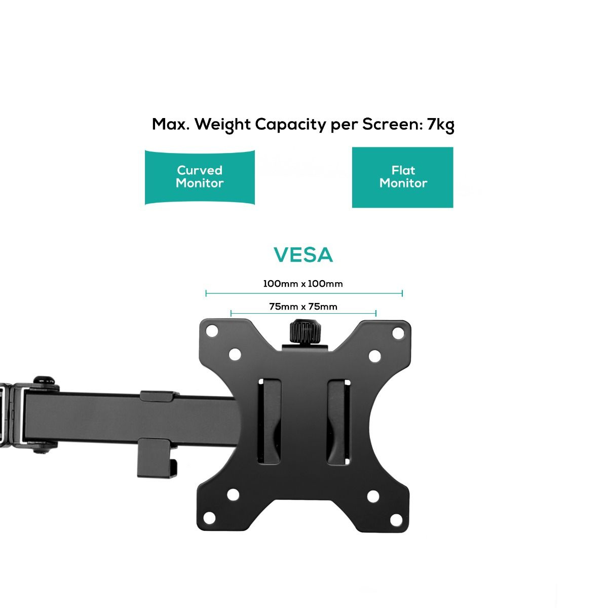 mbeat Activiva Triple-Screen Articulating Monitor Arm 13" - 17' - ACA ...