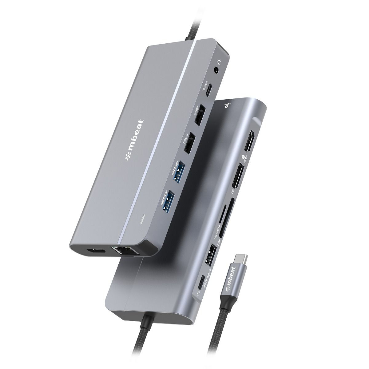 mbeat Elite X14 Triple 4K Display Multi-Port USB-C Hub - MB-UCD-X14 | Mwave