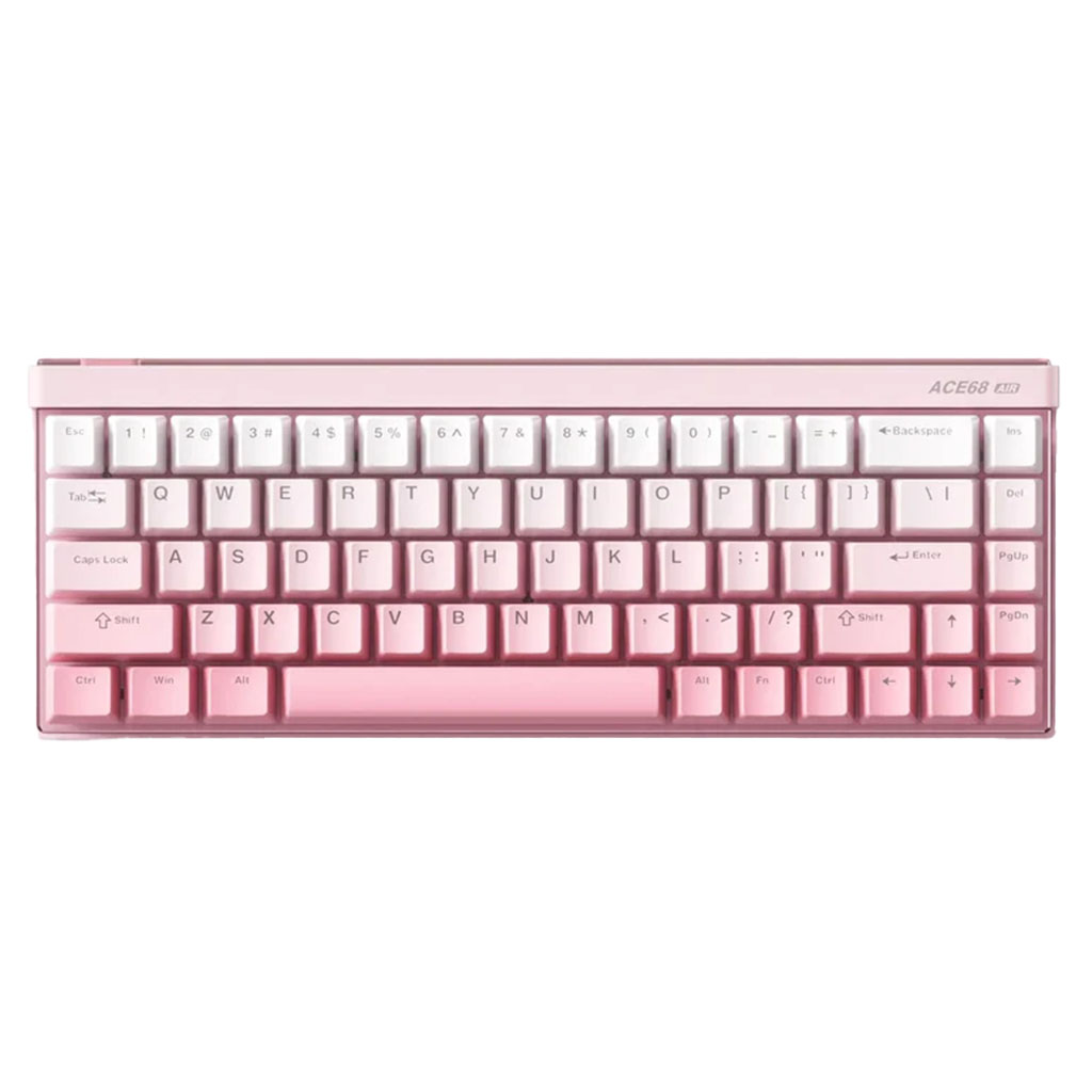 MCHOSE Ace 68 Air Hot-Swappable Hall Effect Magnetic Peach Gaming ...