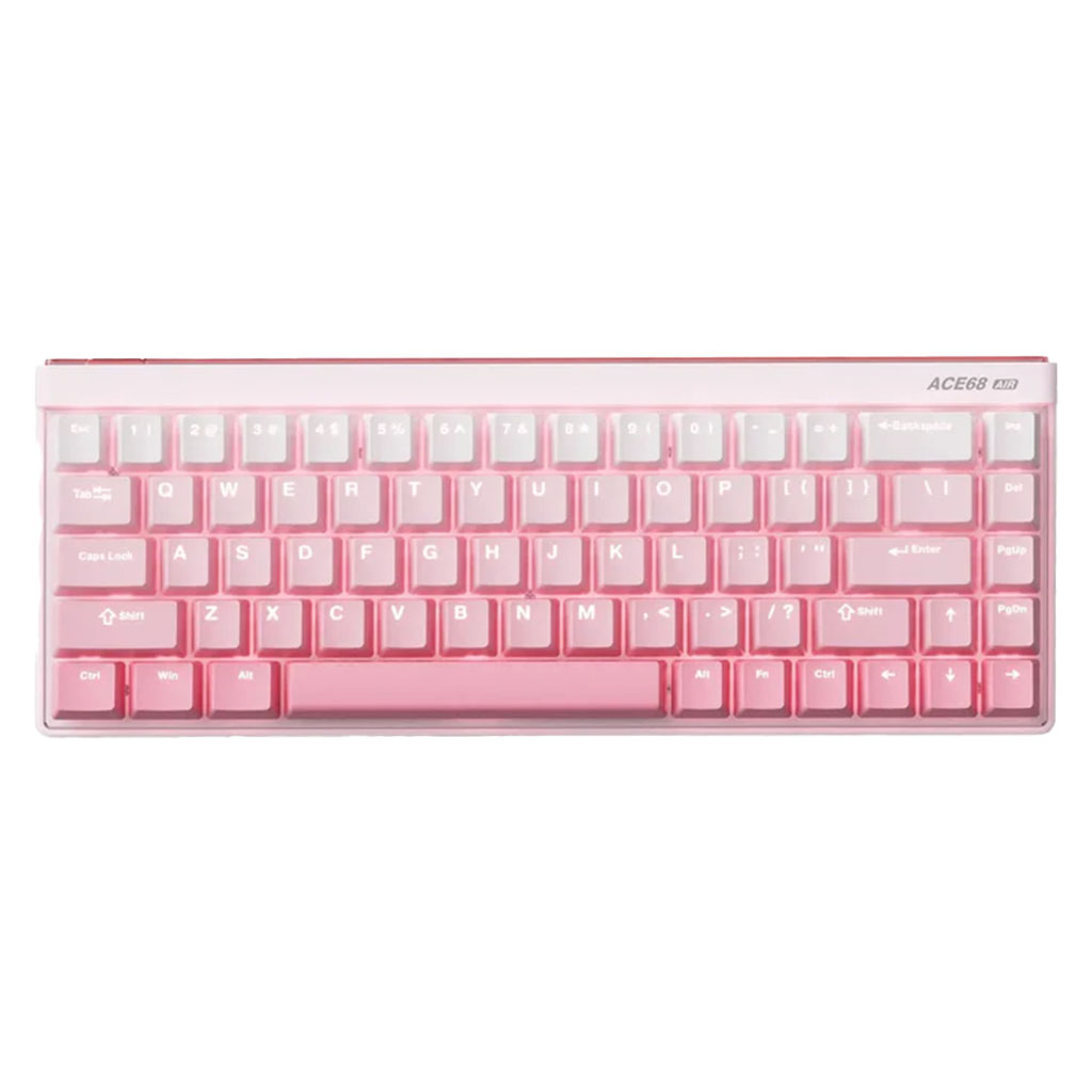 MCHOSE Ace 68 Air Hot-Swappable Hall Effect Magnetic Peach Gaming ...