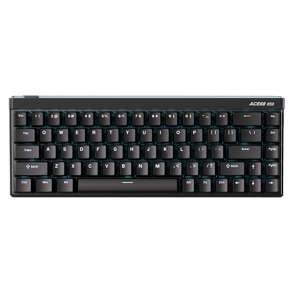 MCHOSE Ace 68 Aurora Black Hall Effect Magnetic Switch Gaming Keyboard ...