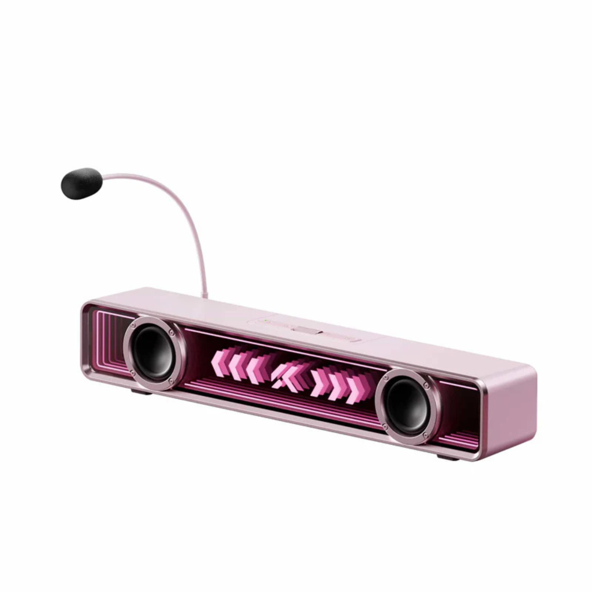 MCHOSE K20 Pro RGB Desktop Wireless Gaming Soundbar with Microphone ...