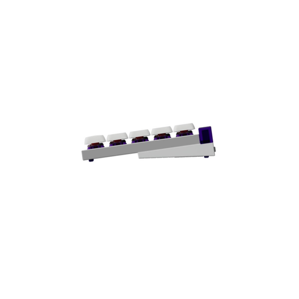 MelGeek MADE68 AIR Low-profile Magnetic Switch Gaming Keyboard - Purple - KBM68AZG0206 | Mwave