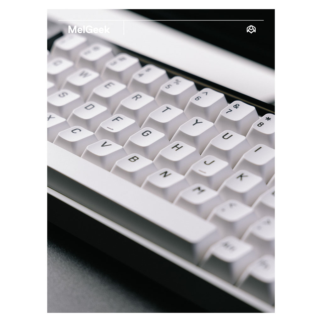 MelGeek MADE68 Ultra+ Black Light Wired Aluminium Custom Gaming HE ...