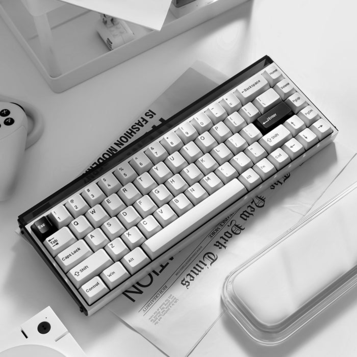 MelGeek MADE68 Ultra DIY Alu Case Magnetic Gaming Keyboard ...